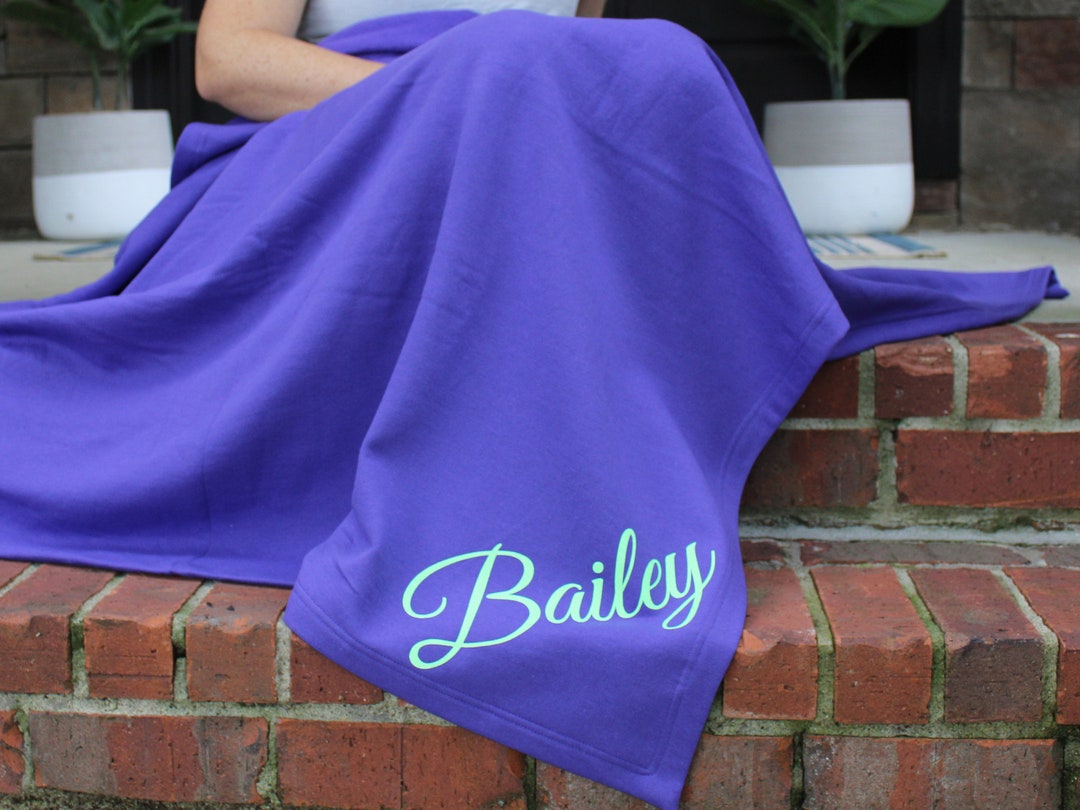 Personalized Blanket | Super Soft and Cozy | Monogrammed Blanket ...
