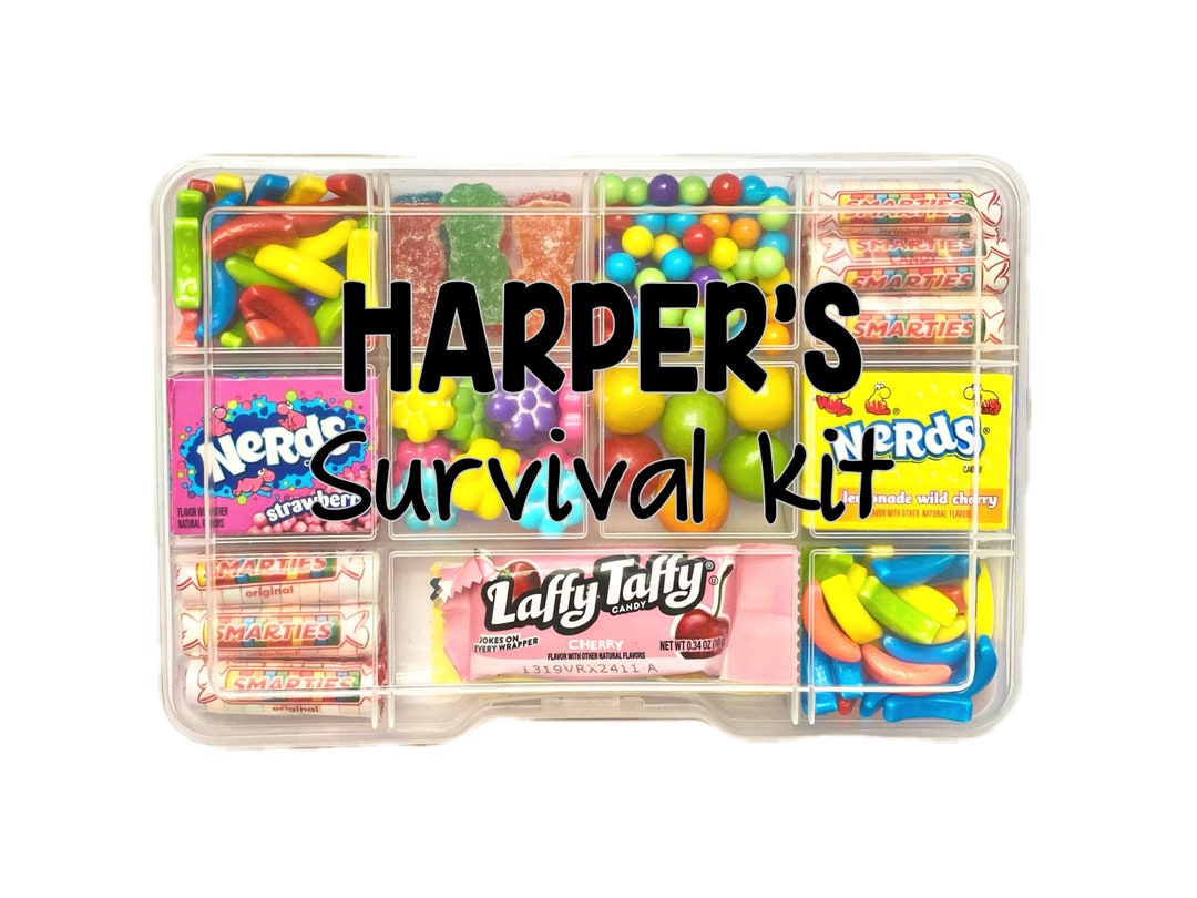 Personalized Candy Survival Kit - the Perfect Gift, Thank You, Happy ...