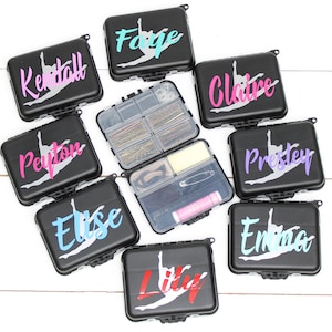 Dance Team Gift - Bobby Pin Case - Mini Hair Kit - Hair Pin Case ...