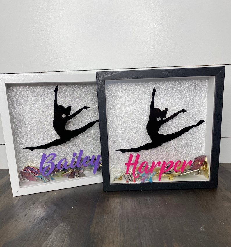 Personalized Dance Shadow Box Competition Pin Holder - Etsy