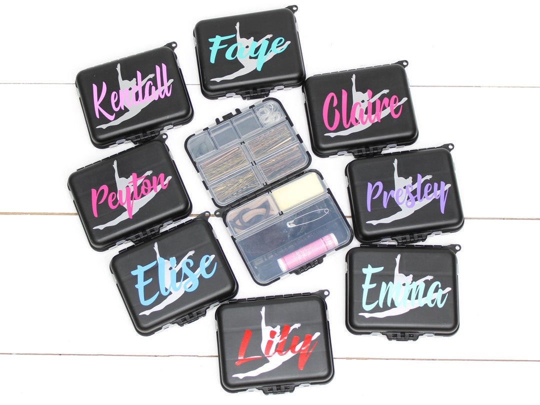 Dance Team Gift - Bobby Pin Case - Mini Hair Kit - Hair Pin Case ...
