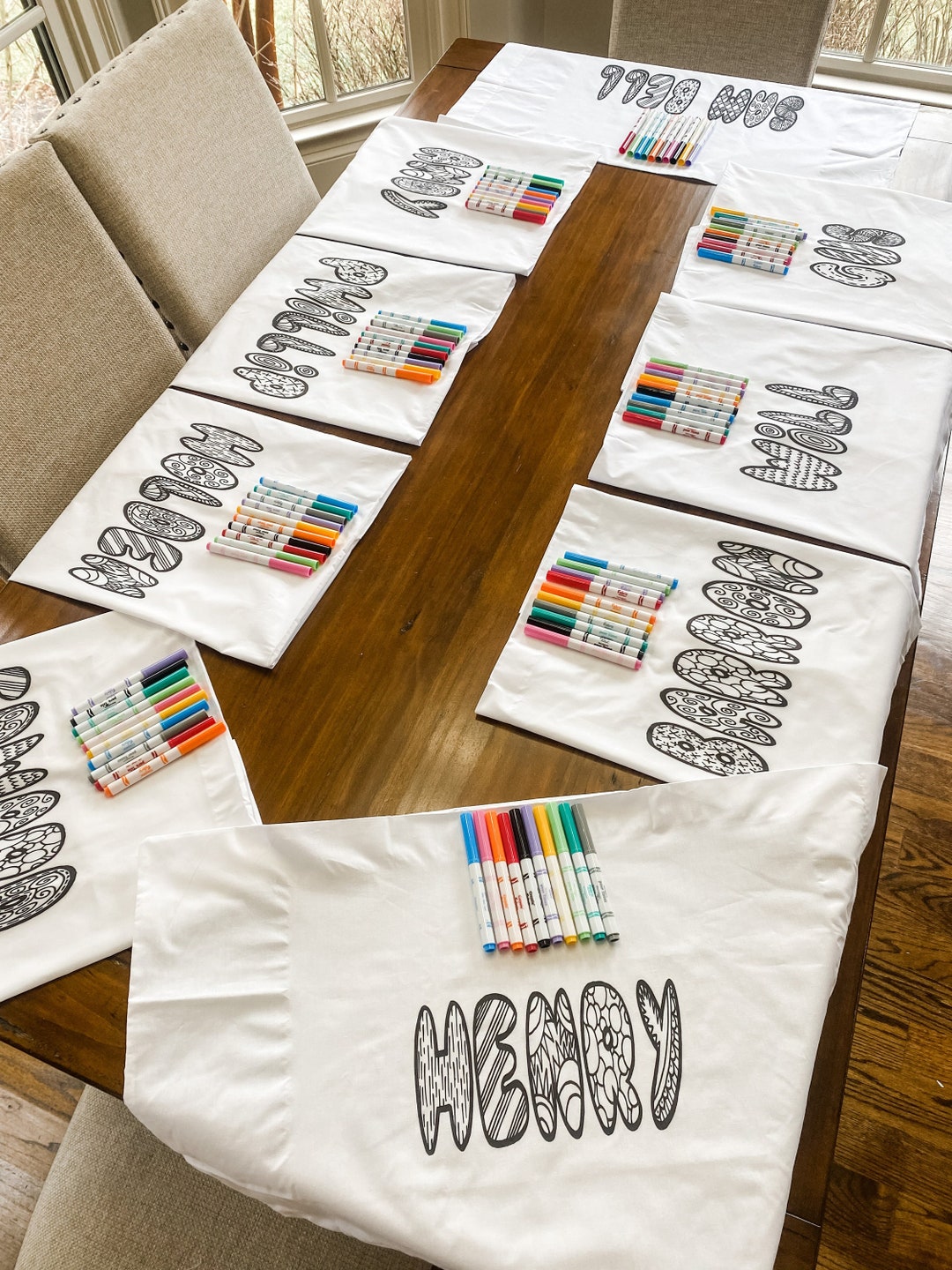 BOY Color Me Personalized Pillow Case | Slumber Party | Sleepover Gifts ...