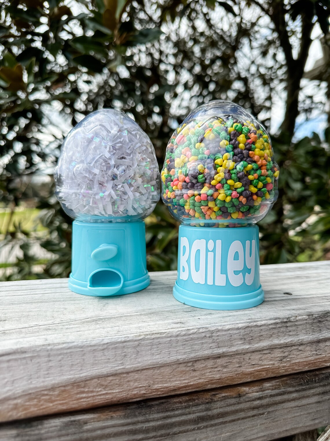 Personalized Easter Candy Dispenser| Easter Basket Stuffer| Kids Easter ...