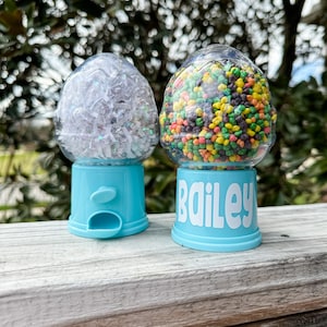 Personalized Easter Candy Dispenser| Easter Basket Stuffer| Kids Easter ...