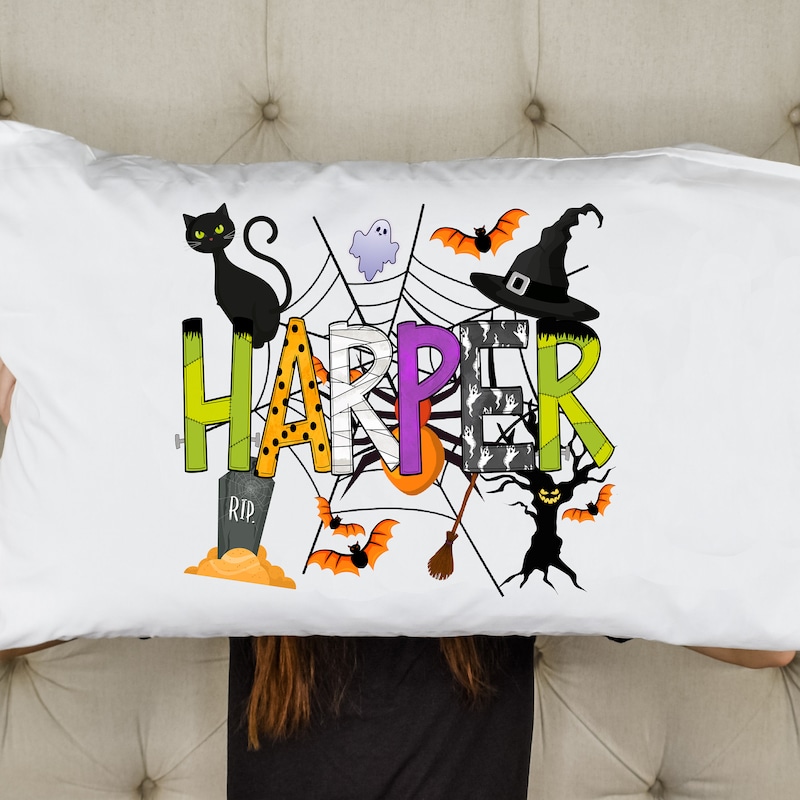 Halloween Pillows - Etsy
