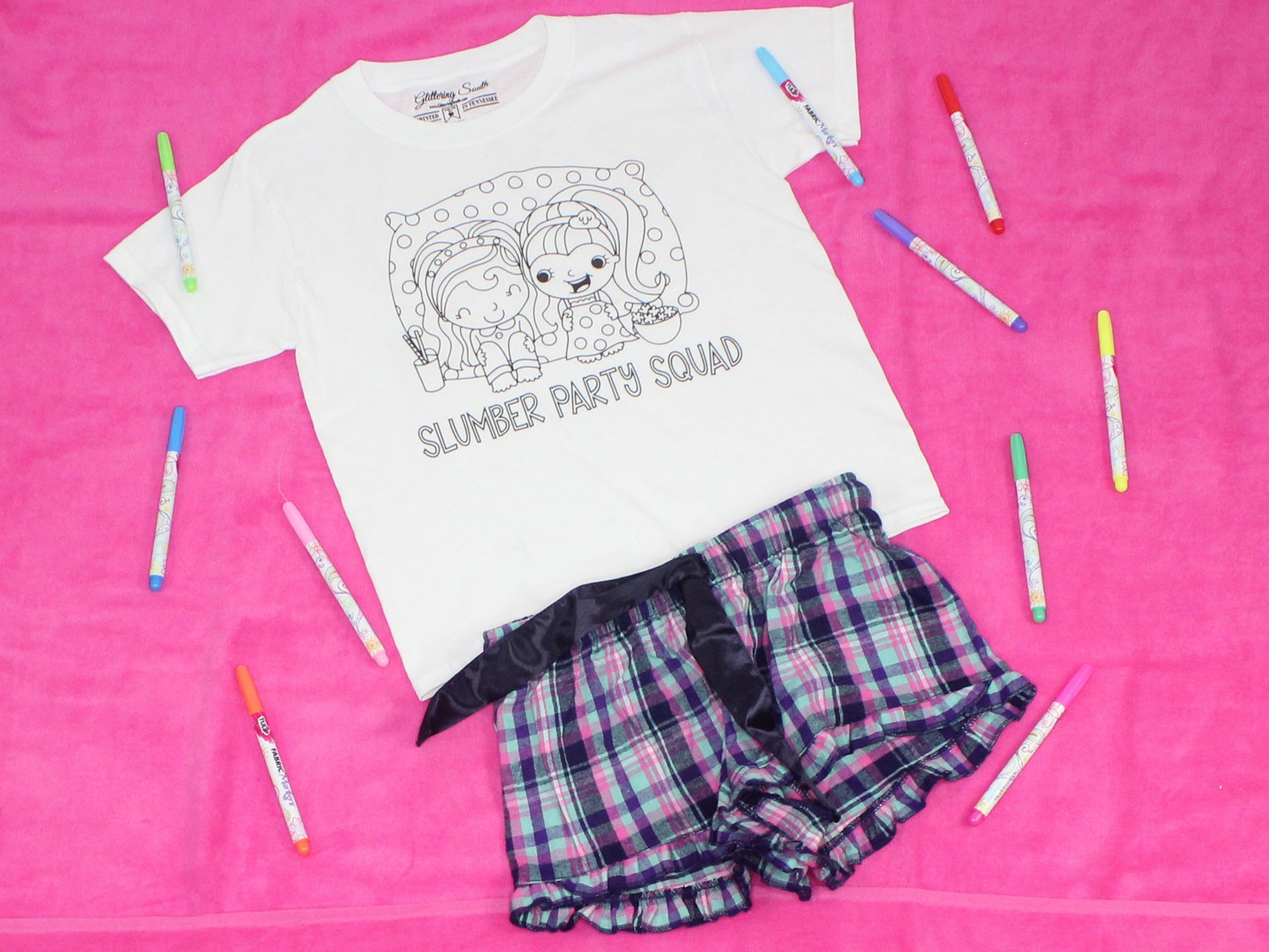 Color Me Slumber Party Squad Kit| Slumber Party | Sleepover Gifts ...