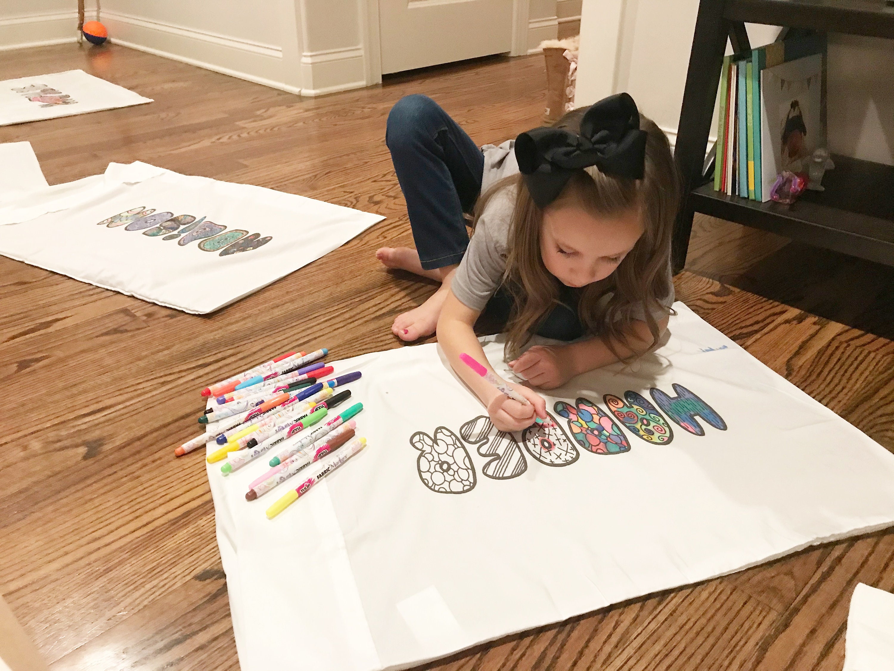 Kaelyn And Bailey Sleepover Clipart