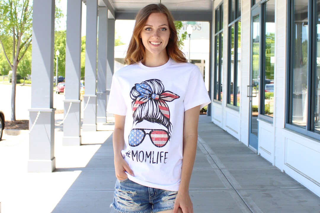 Momlife Graphic Tee MOMLIFE Super Cute Super Soft - Etsy