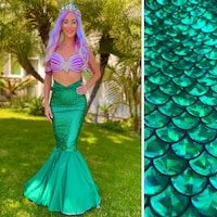 Green Mermaid - Etsy