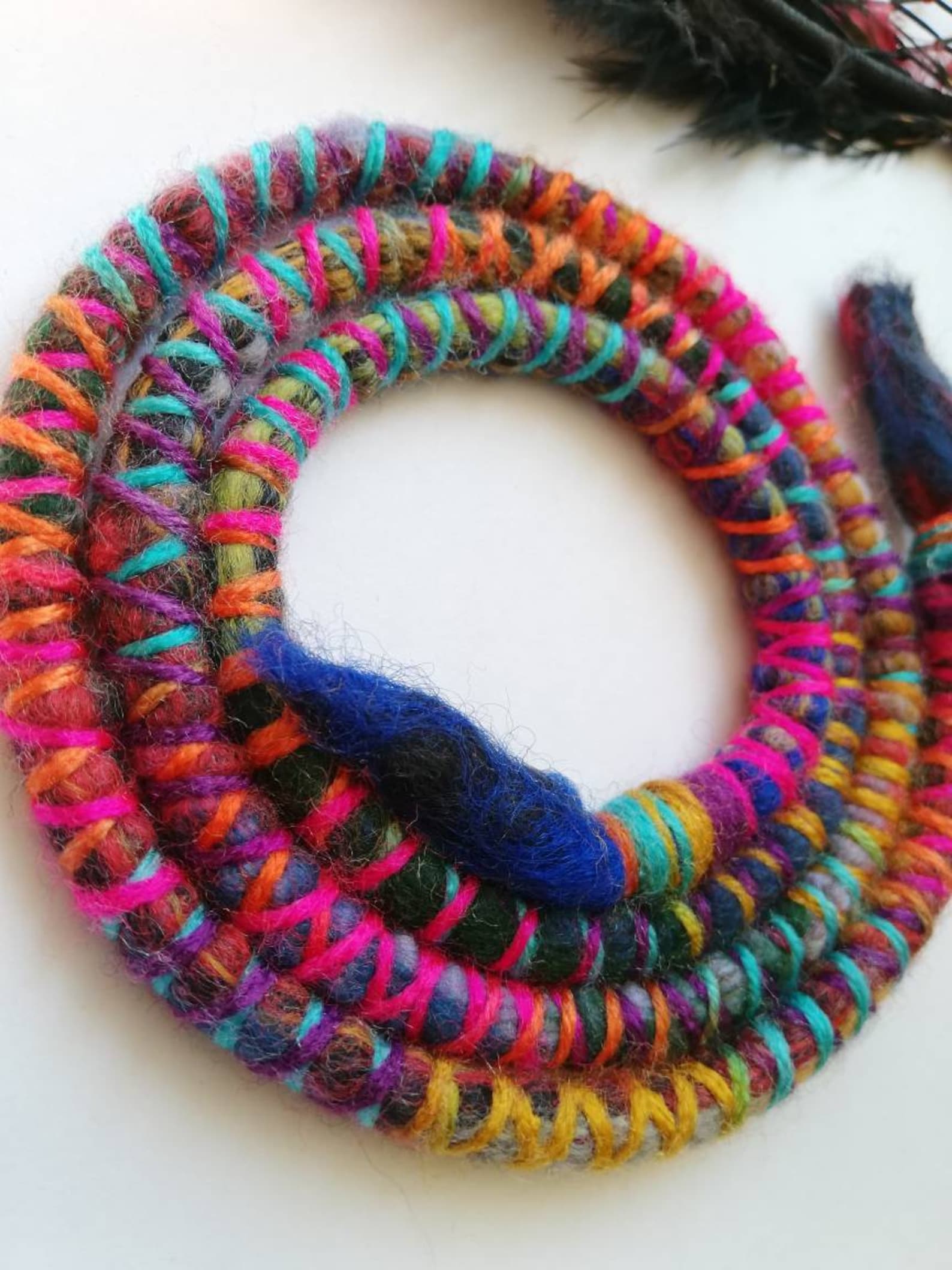 Dreadlock Woolly Tie FUNKY Dreadlock Tie Dread Tie | Etsy