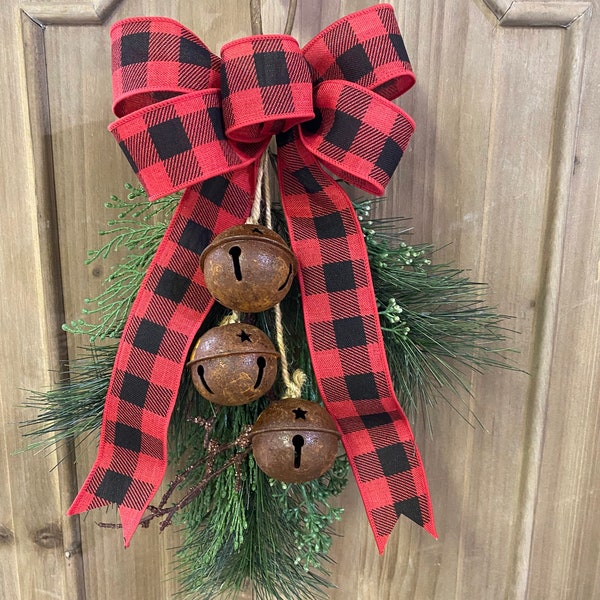 Rustic Christmas Bell - Etsy