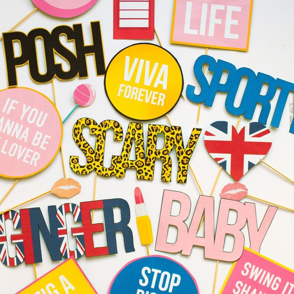 Birthday Party Props - Etsy