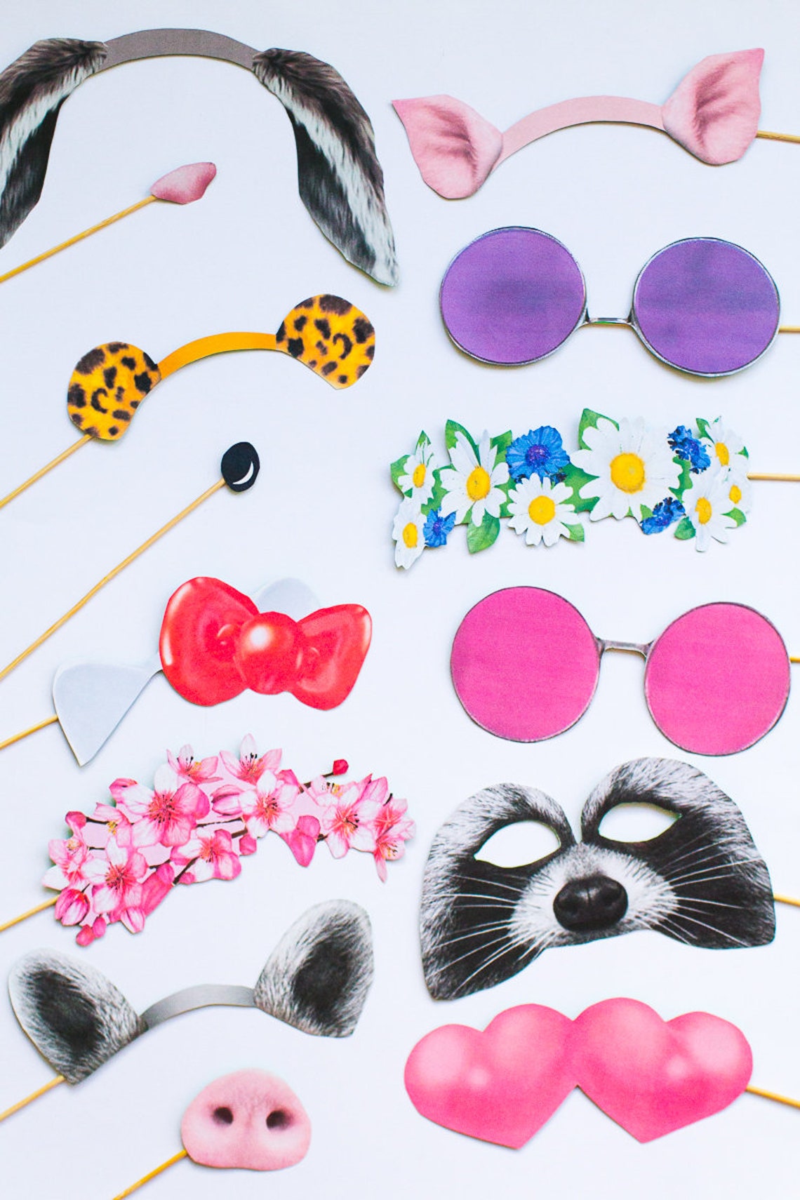 Snapchat Photo Booth Props, Wedding Photo Booth, Bachelorette Party ...
