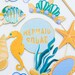 Printable Mermaid Photo Booth Props | Wedding | Bachelorette Party ...