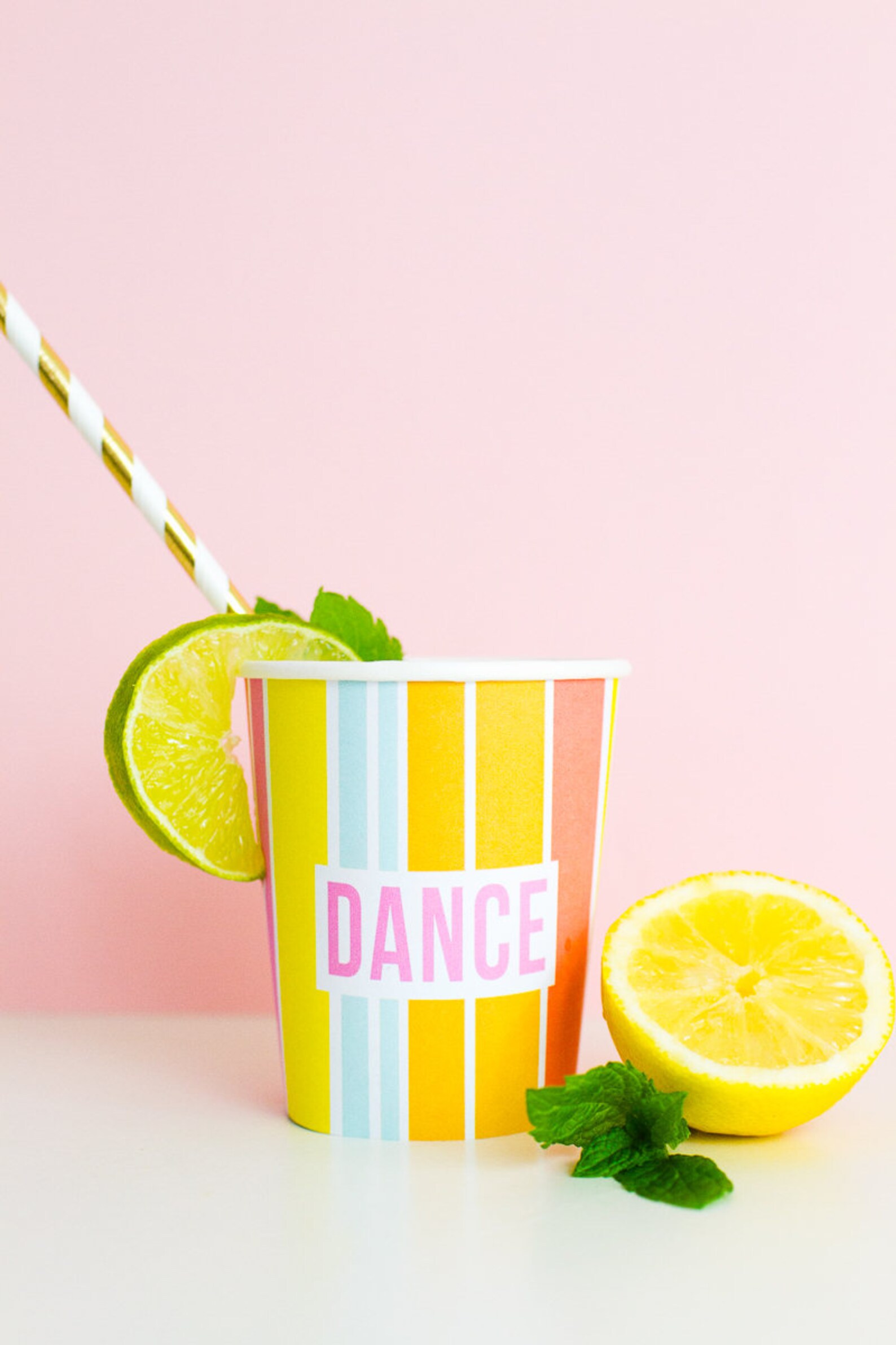 Printable Cup Wrappers Wrap in a Fun Rainbow Party Theme Perfect for ...