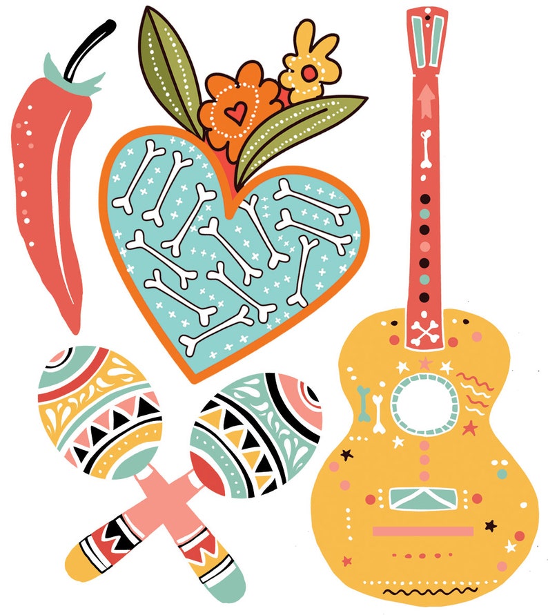 Day of the Dead Mexican Props Dia De Los Muertos Props Unique Props ...