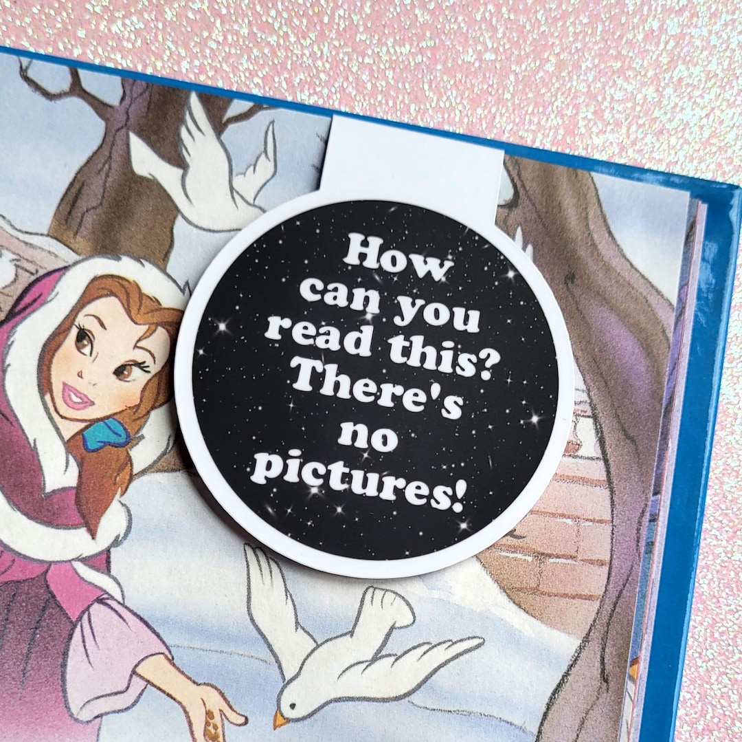 "beauty and the Beast" Magnetic Bookmark - Etsy