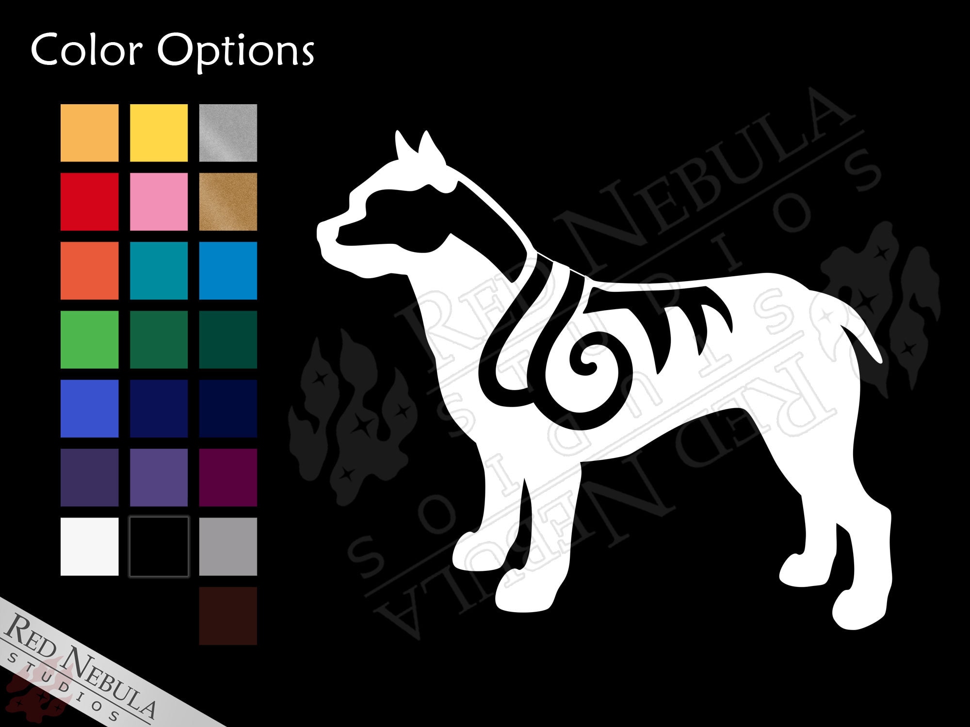 Mabari Sticker - Etsy