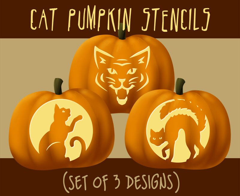 Pumpkin Stencils Grumpy Cat