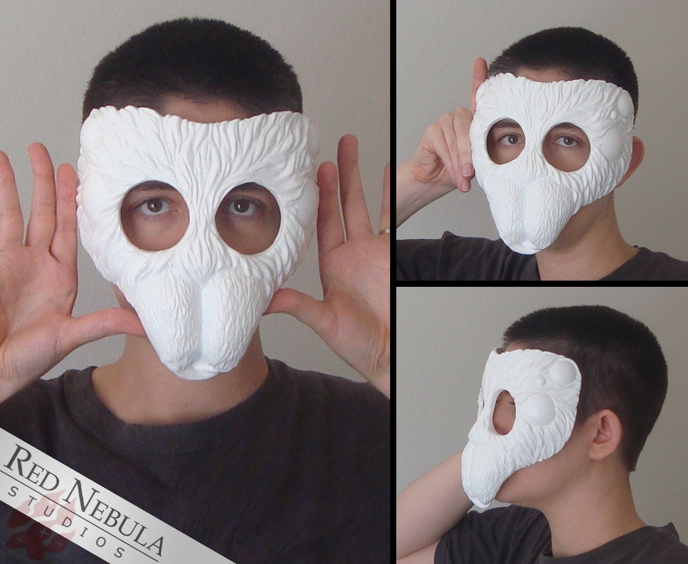 Spider Mask Blank, Unusual Masquerade Mask, Unique Creature Mask, Eight ...