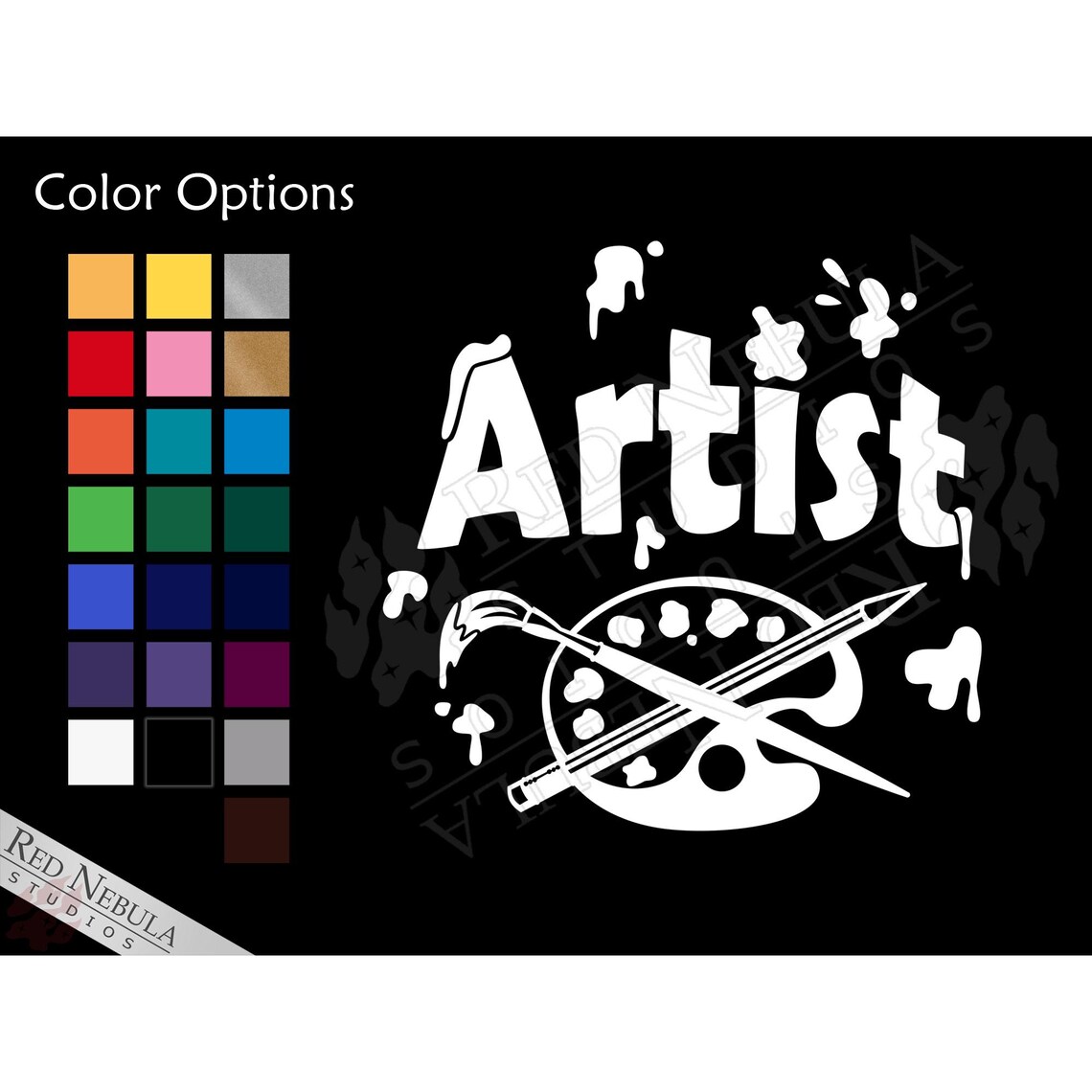 Artist Vinyl Decal, I'm an Artist Sticker, Gift for Artists, Painters ...