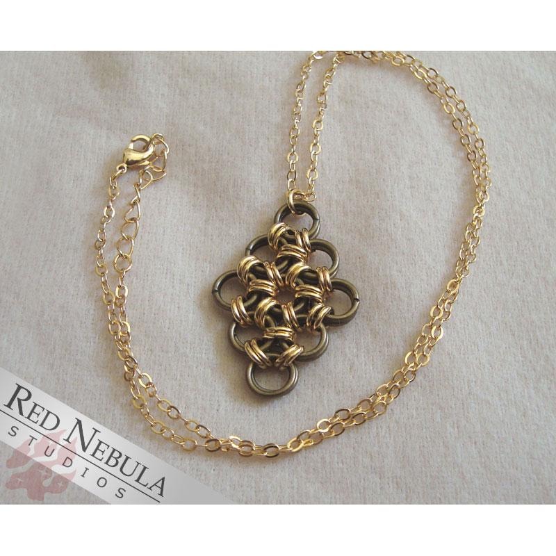 Chainmaille Pendant - Etsy