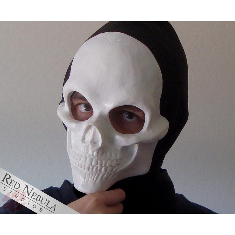 Realistic Skull Mask - Etsy