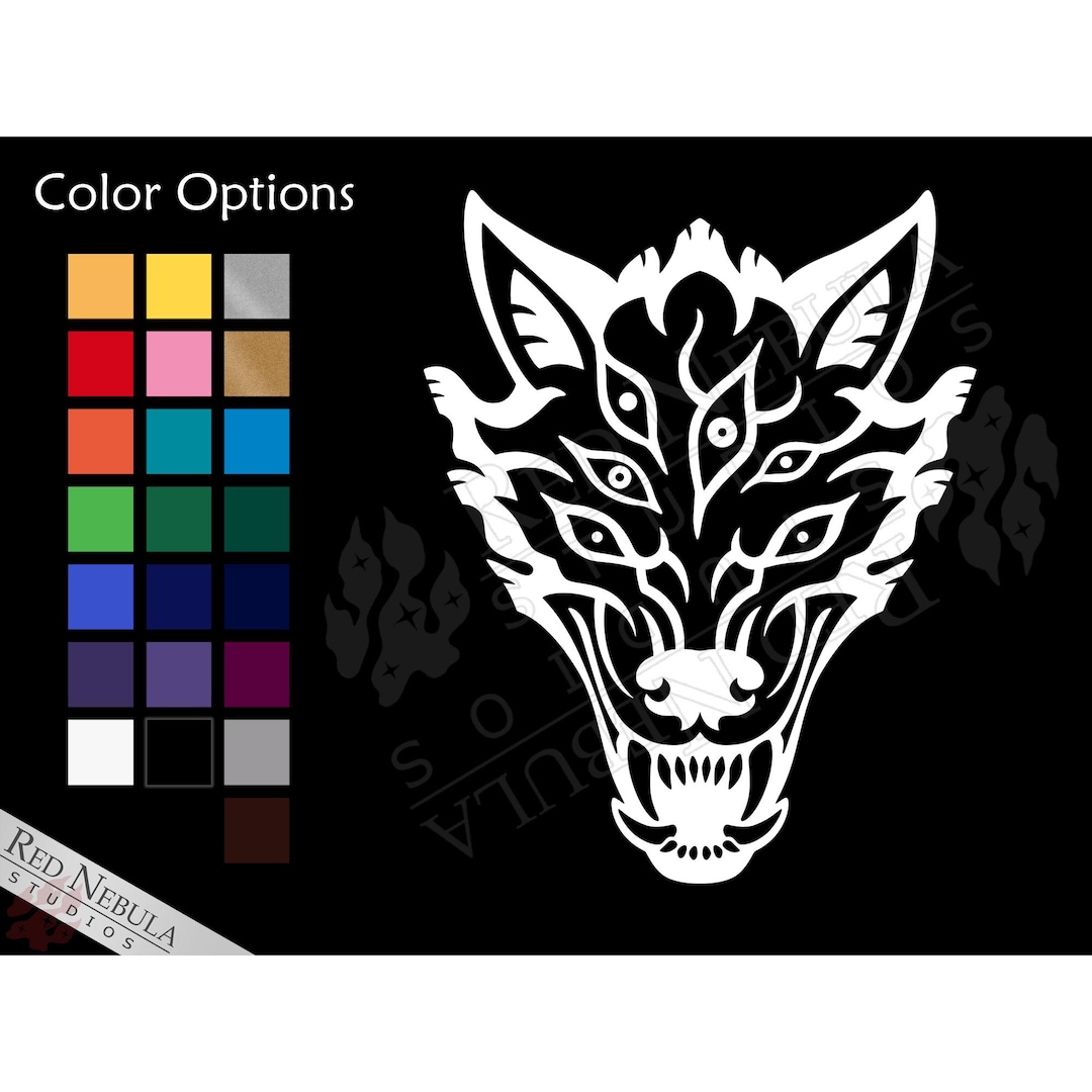 Dread Wolf Vinyl Decal, Dragon Age Car Decal, Veilguard, Solas, Fen ...