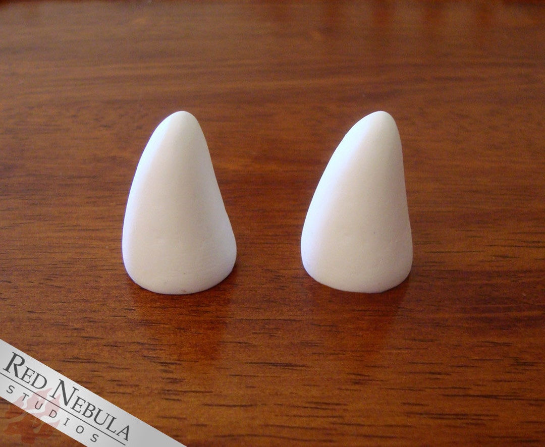 1.5, 2, 2.5, or 3 Small Horns pair Goat Horns, Cow Horns, Smooth ...