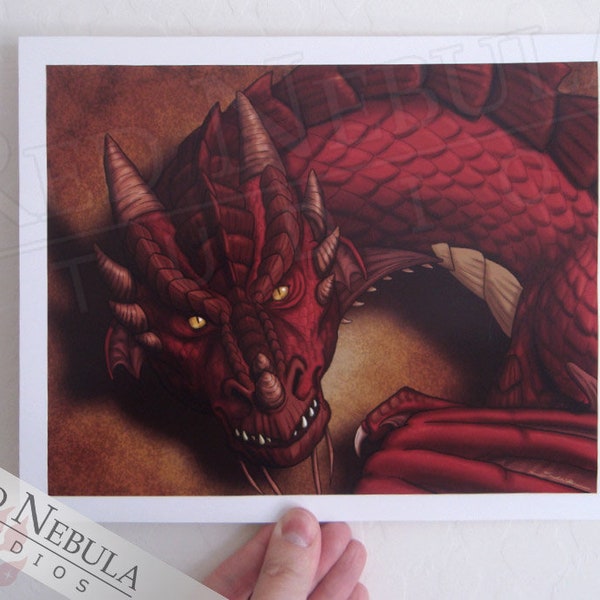 Dragon Portrait - Etsy