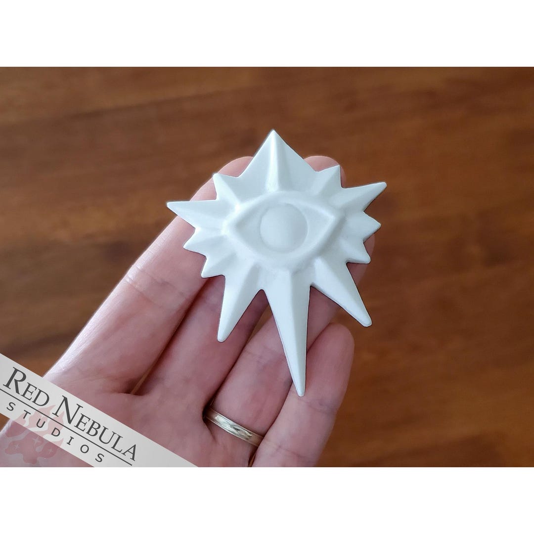 Inquisition Eye Symbol - Blank Resin Cast Inquisition Symbol for ...