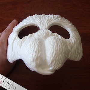 Spider Mask Blank, Unusual Masquerade Mask, Unique Creature Mask, Eight ...