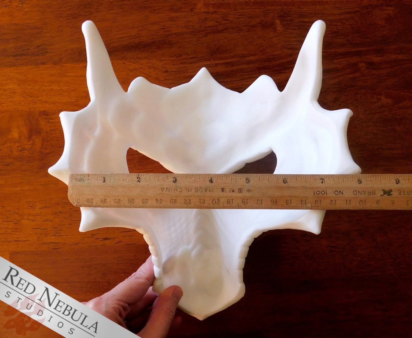 Dragon Mask Blank, Cast Resin Mask for Fantasy Masquerades or Ren Faire ...