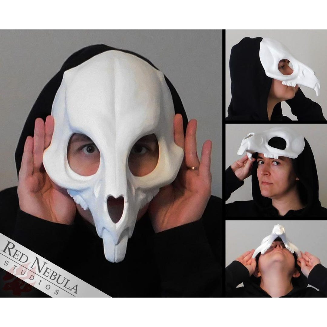 Rat Skull Mask, Blank Cast Resin Rodent Skull, Mouse Skull Face Mask ...