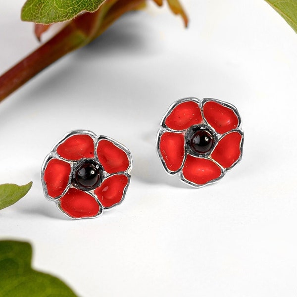 Poppy Earrings - Etsy UK