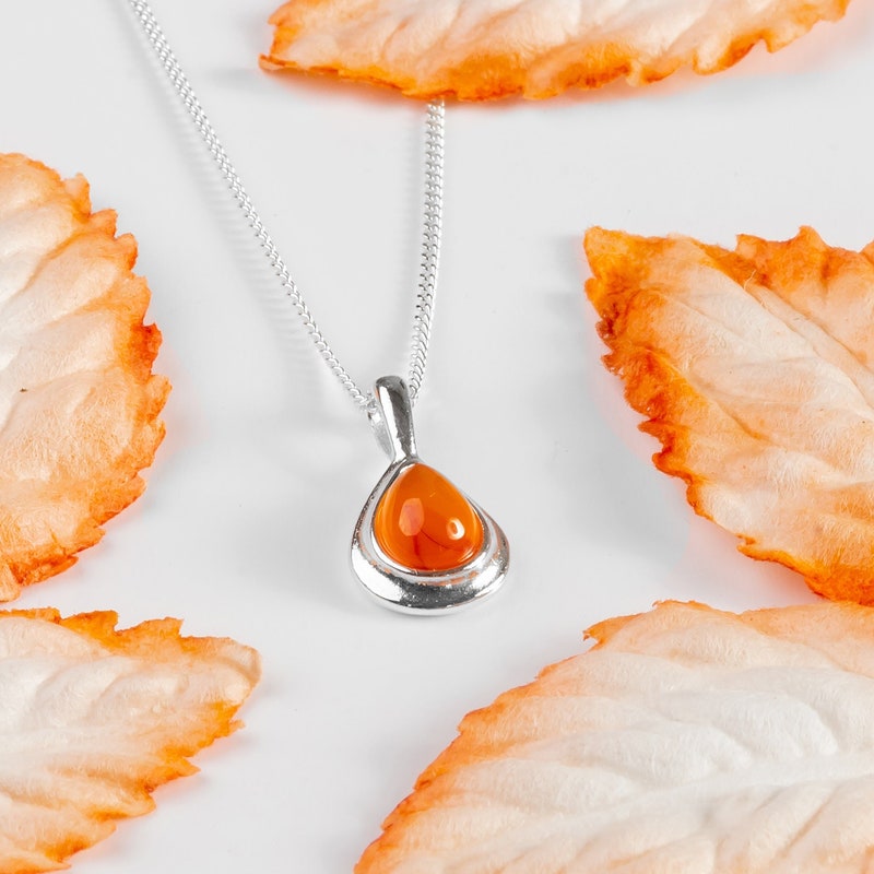Orange Necklace - Etsy