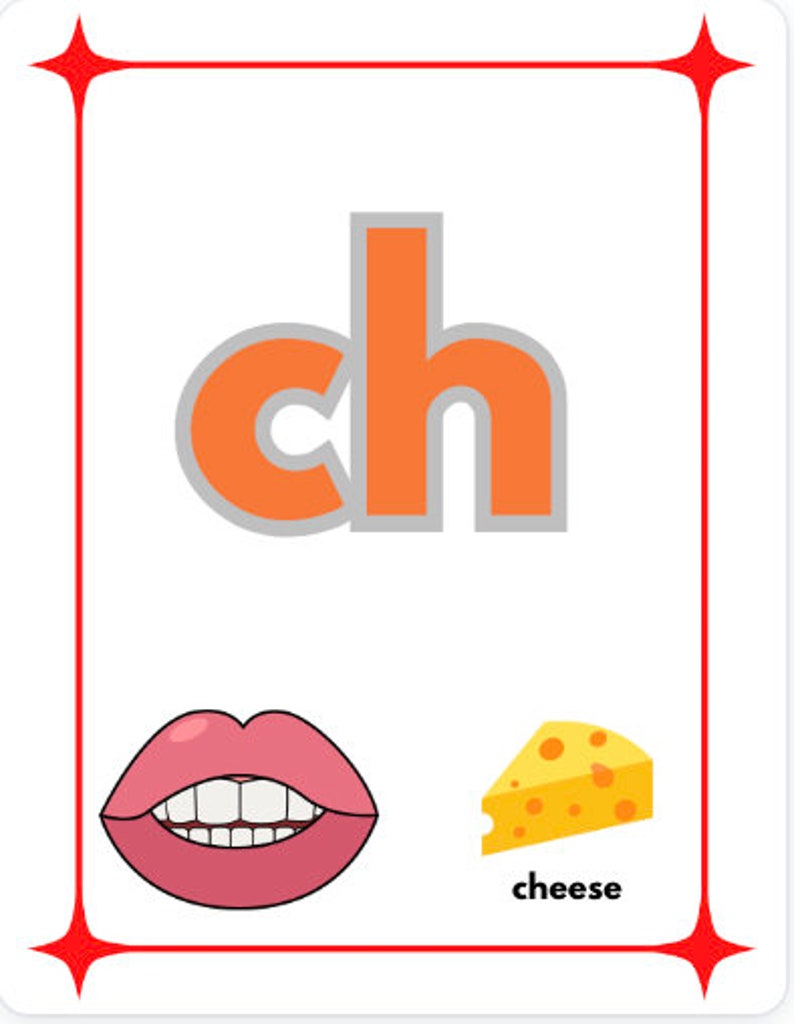 Teaching DIGRAPHS- Posters/bingo/worksheets Ch,sh,th,wh,ph,ck,qu - Etsy
