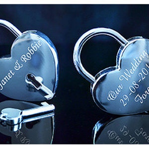 Love Lock With Key Romantic Valentine's Day Gift - Etsy