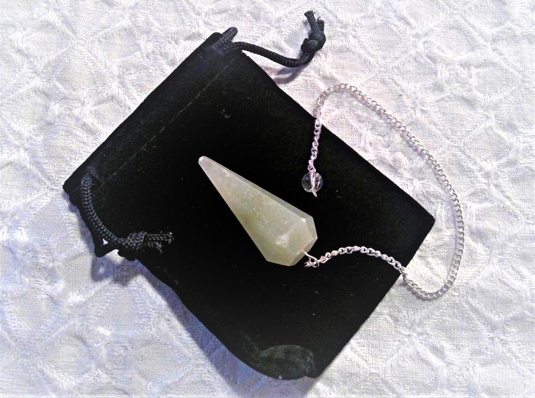 Pendulums Wicca Magick Pendulums Gemstone Oracle Assorted Types *blessed & Charged - Etsy