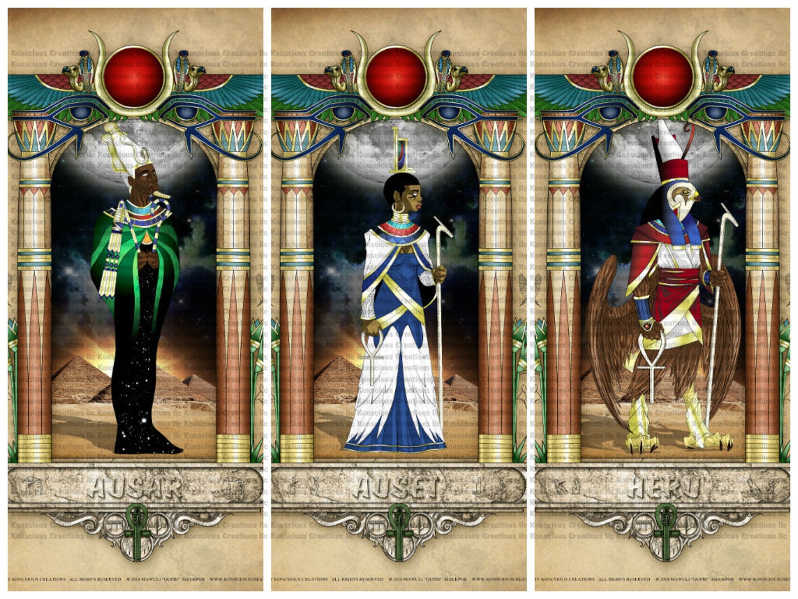 Neteru/gods Poster - Etsy