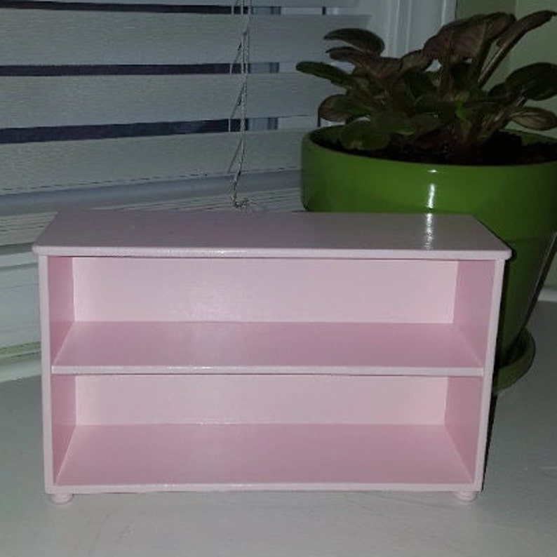 Pink Credenza/doll Bookcase/doll Shelves/room Divider/doll - Etsy