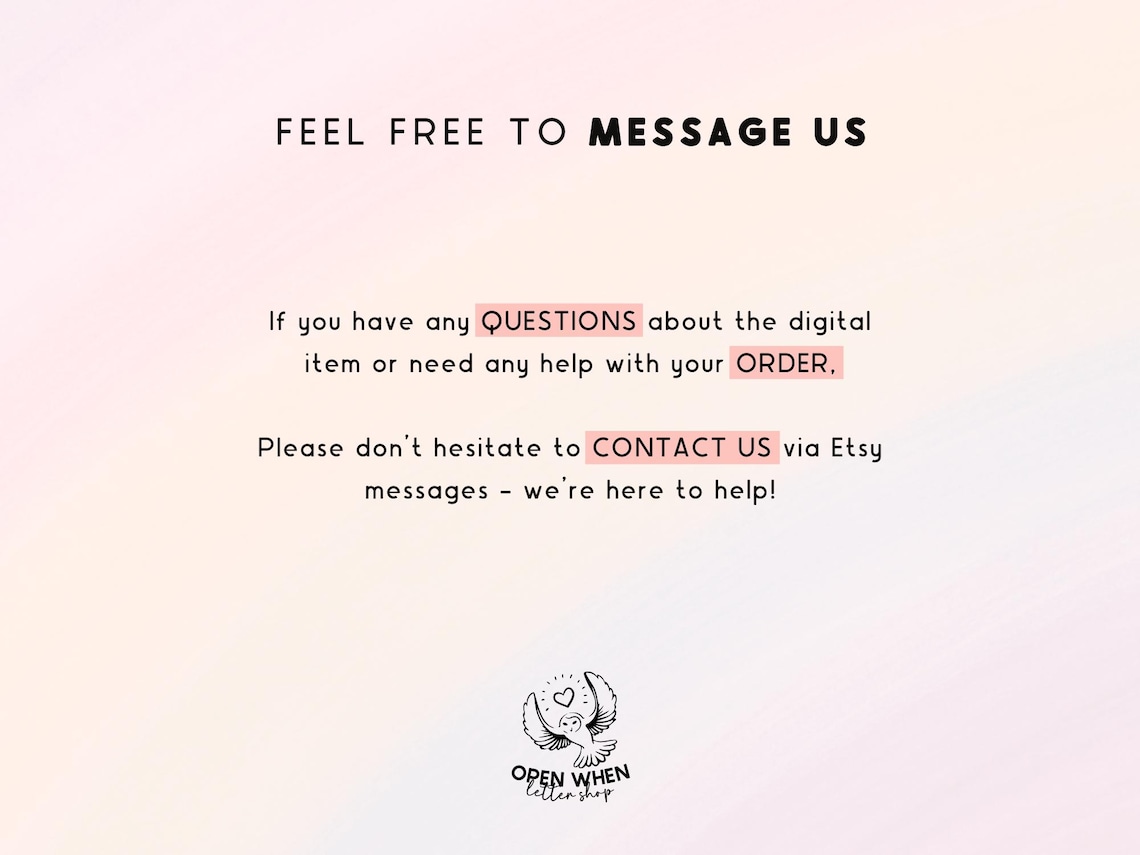 Prewritten Open When Letters & Prompts | Ready-to-use Love Notes, Open ...