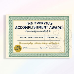 Notepad Everyday Accomplishment Reward Notepad • Funny Self Care Pad ...