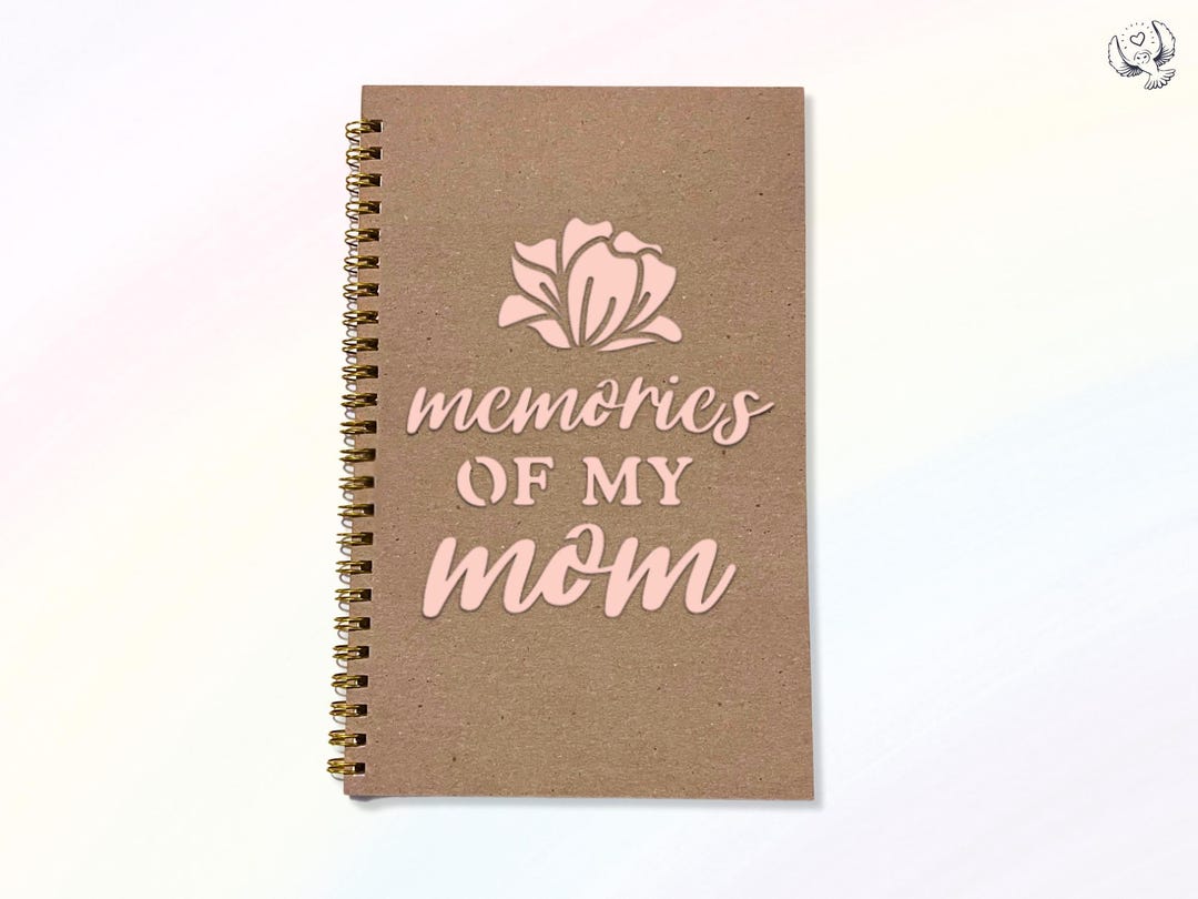 Remembering Mom Memory Book Personalized Scrapbook for Mom Sentimental ...