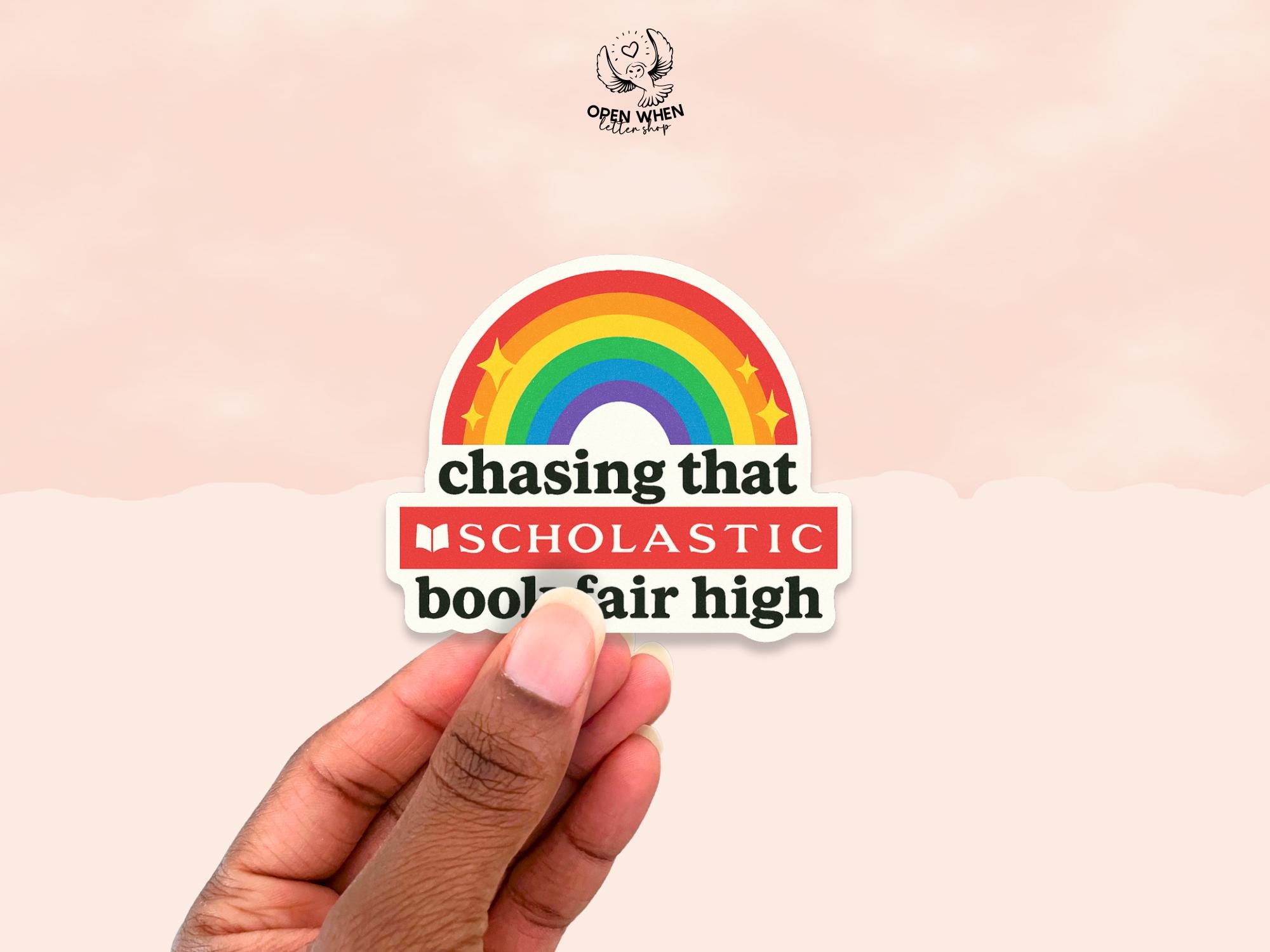 Scholastic Book Fair Nostalgia Sticker – Retro Funny Vinyl for Kindle ...
