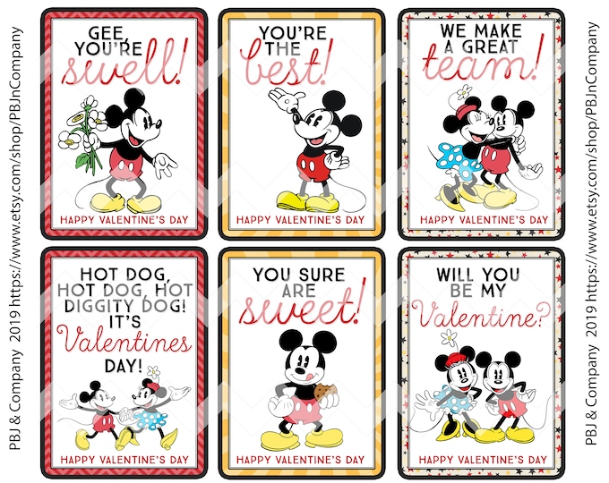 Valentine's Day Cards Digital File, DIY, 8x10, Printable - Etsy