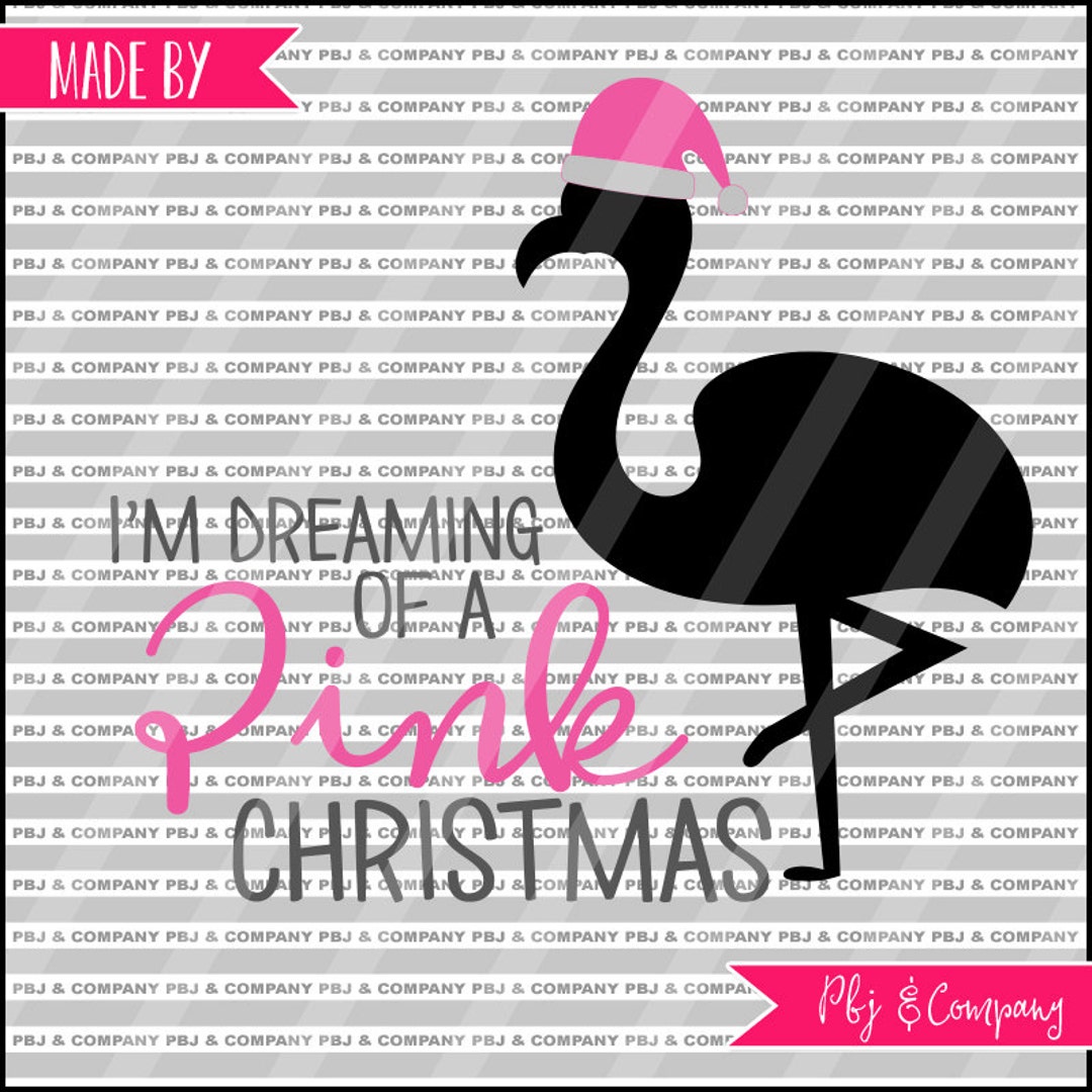 Pink Christmas , Christmas, Quote DIY Cutting File SVG, PNG, Dxf, Pdf ...