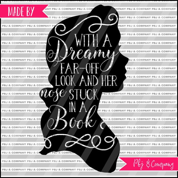 Belle Book Svg - Etsy
