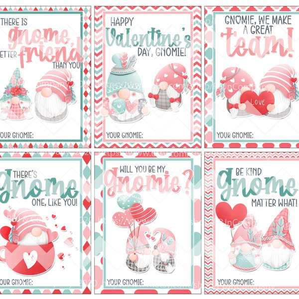 Gnome Valentines Day - Etsy