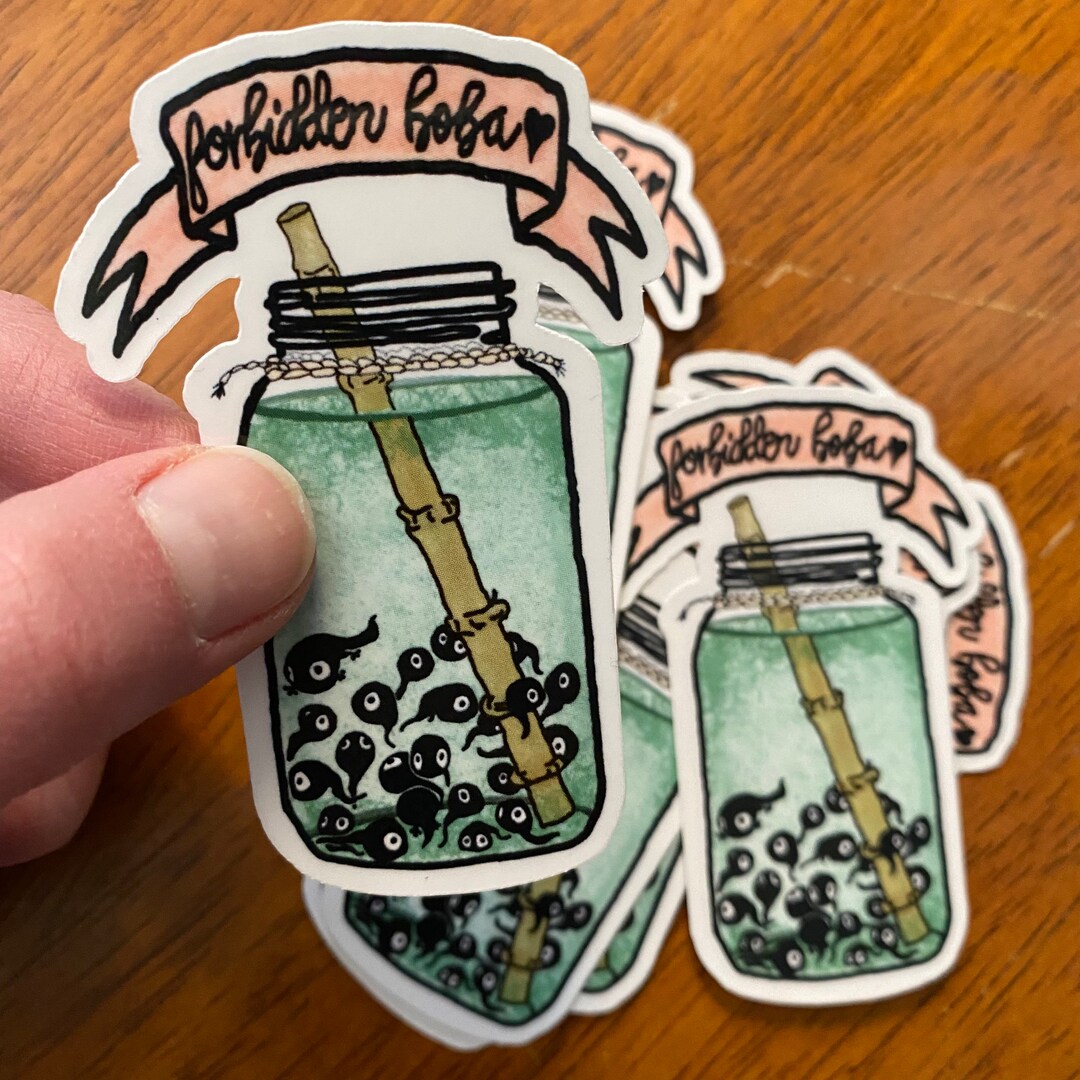 Forbidden Boba - Tadpole Sticker! - Etsy